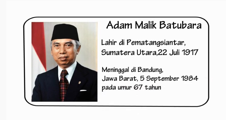 Biografi Pahlawan Adam Malik – Peduli Pendidikan Anak Bangsa